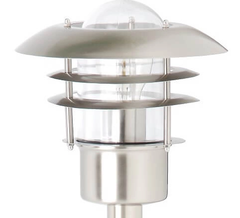 Stainless steel outdoor lamp Terrence from Brilliant buy | LampsTotal